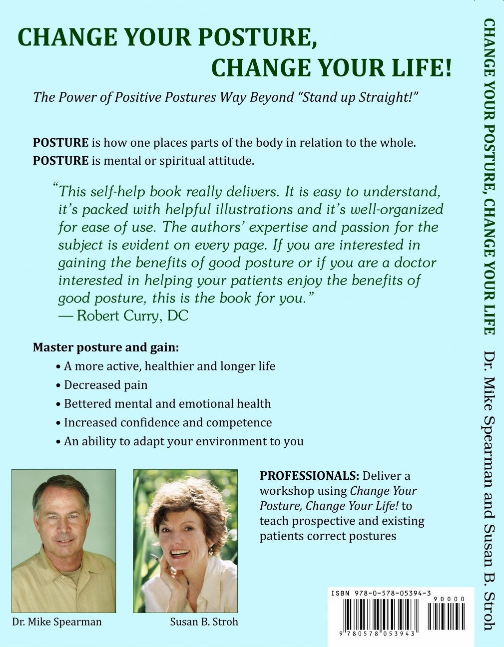 Change Your Posture, Change Your Life Book – Dr. Mike Spearman Top ...